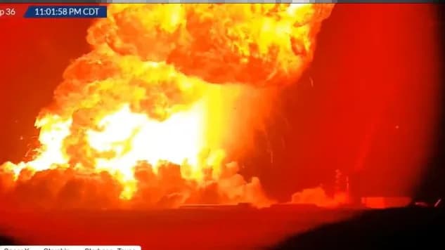 Fireball rocks Elon Musk’s SpaceX Starbase as Starship test ends in ...